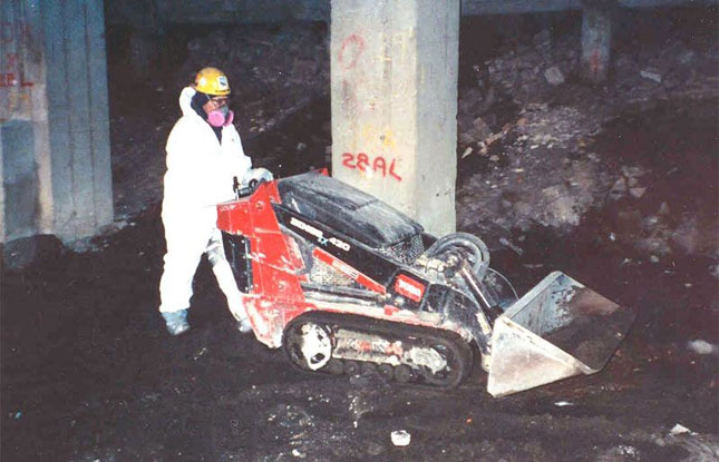 Soil Removal from Basement